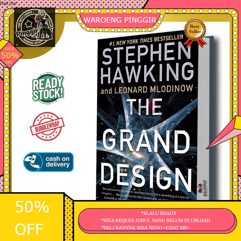 Jual Buku The Grand Design-Stephen Hawking | Shopee Indonesia