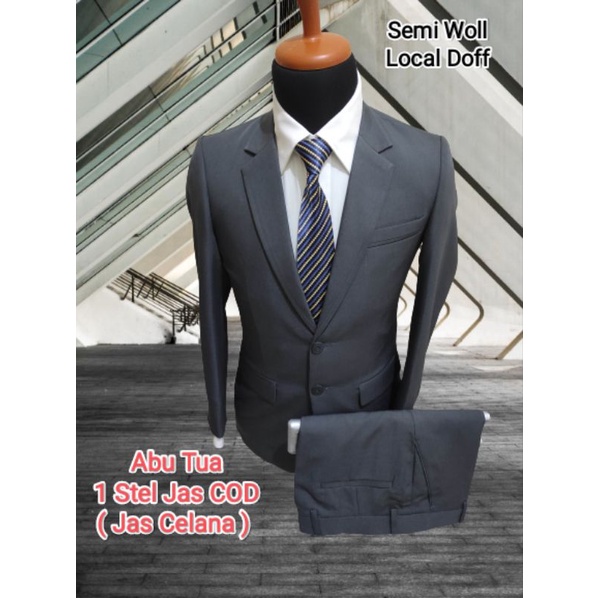 Jual 1 stel jas semi woll Doff jas wedding jas nikah jas pernikahan jas ...