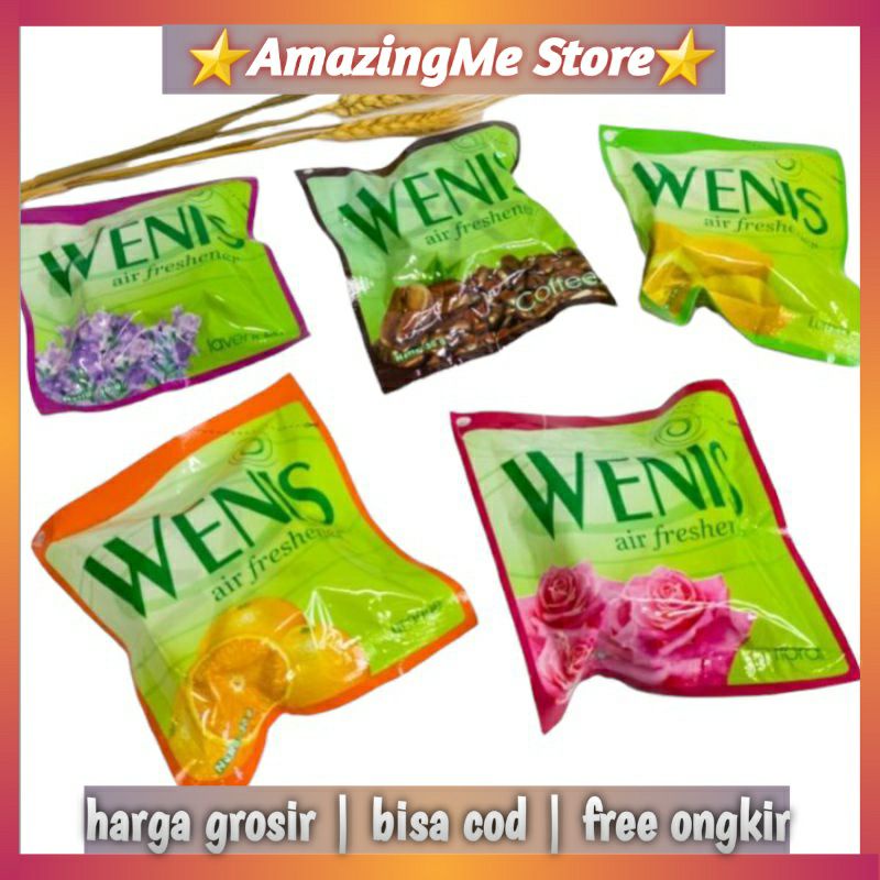 Jual Pengharum Ruangan WENIS Pewangi Gantung | Wenis Air Freshener ...