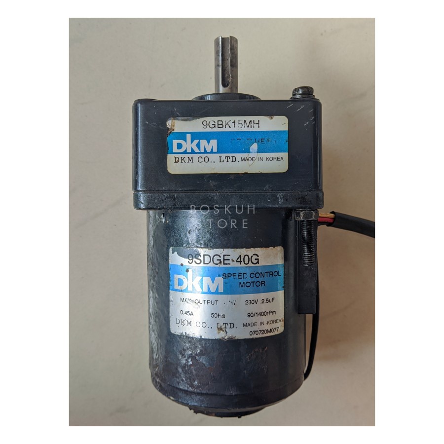 Jual DINAMO MOTOR GEARBOX DKM 40W 1:15 220V 93 RPM | Shopee Indonesia