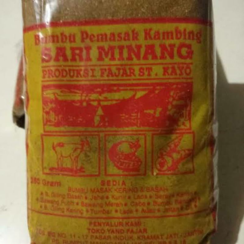 Jual sari minang kambing sari minang gulai Bumbu masak sari minang ...