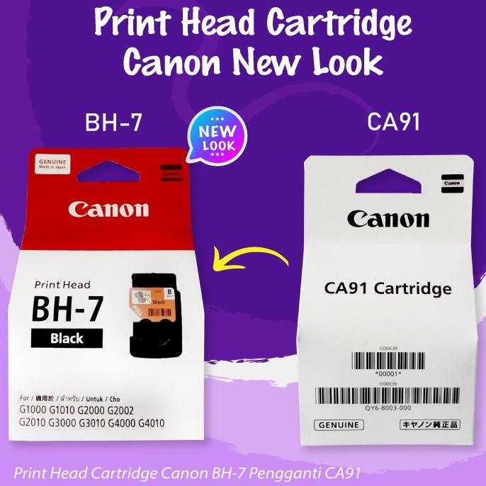 Jual Promo Print Head Cartridge BH7 CH7 Tinta Canon G1000 G2000 G1010 ...