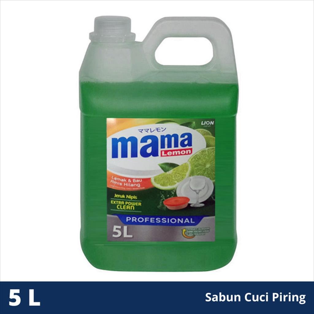Jual Mama lemon jeruk nipis 5L - jerigen - galon - pencuci piring ...