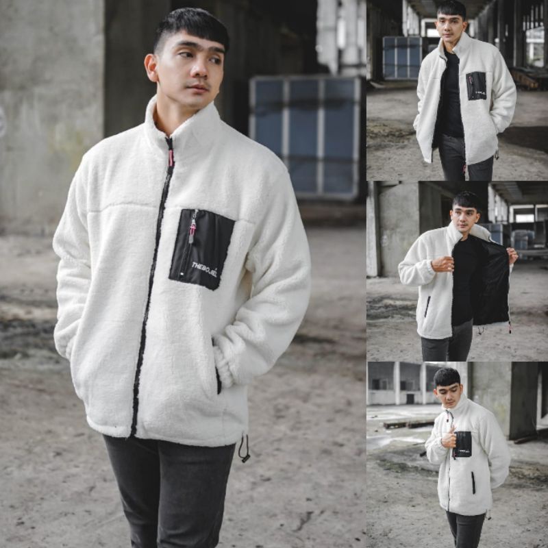 Jual JAKET SHERPA ORIGINAL THE BOJIEL - JAKET SHERPA - JAKET BULU MUSIM ...