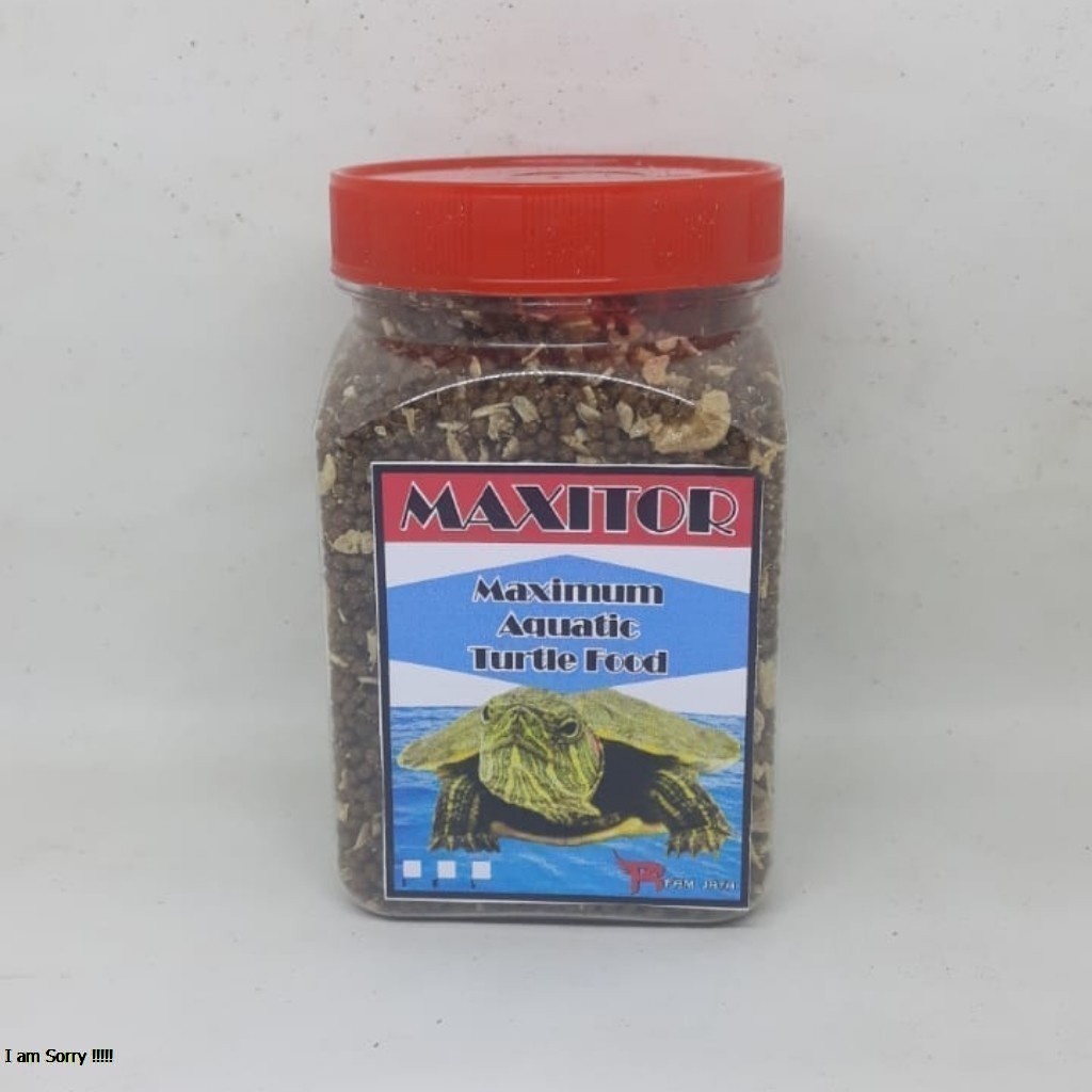Jual MAXITOR 80gr PAKAN MAKANAN KURA KURA PENYU SIZE SMALL kemasan ...