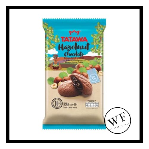 Jual Tatawa Hazelnut / Cookies chocolate hazelnut/ biskuit coklat ...