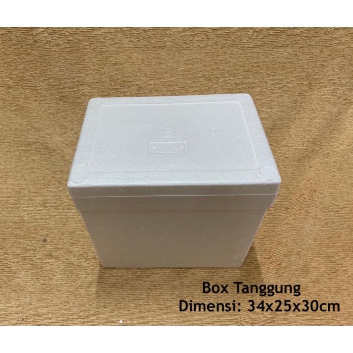 Jual [SBY] Tanggung - Box Gabus Styrofoam / Sterofoam (34 x 25 x 30cm) | Shopee Indonesia