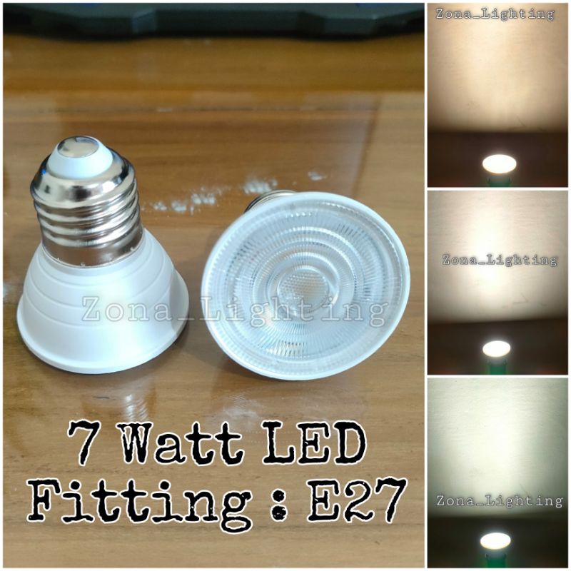 Jual Lampu Sorot Halogen LED Spotlight 7W 7Watt E27 AC-220V - LED Spotlight E27 7W | Shopee ...