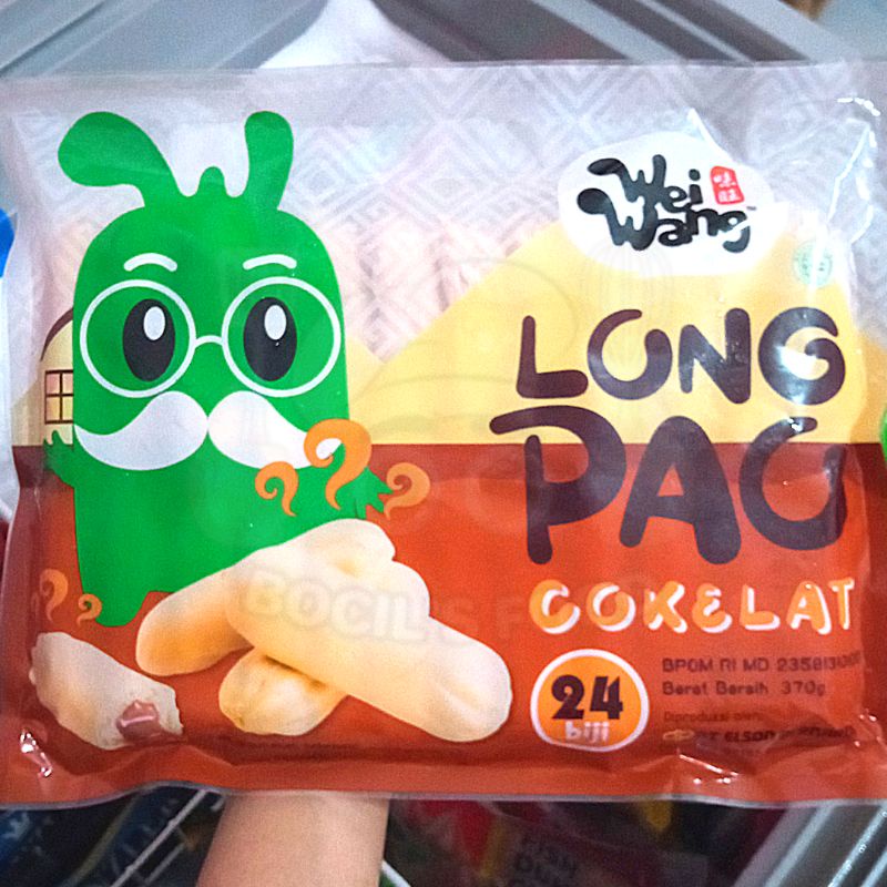 Jual Wei Wang Long Pao Cokelat 24pcs/Long Pao Wei Wang/Weiwang Long Pao ...