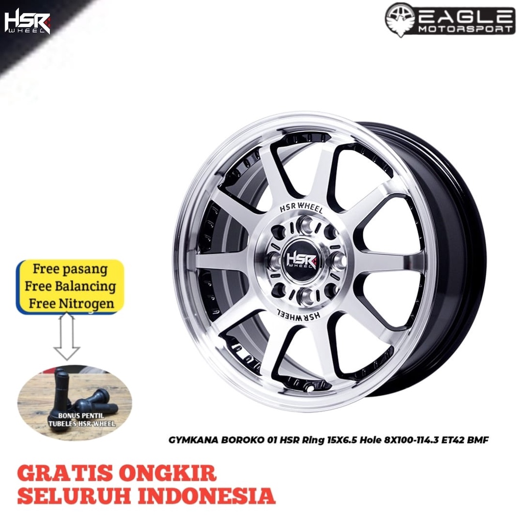 Jual VELG MOBIL R15 RING 15 VELG BRIO JAZZ YARIS VIOS MOBILIO HSR WHEEL GYMKANA | Shopee Indonesia