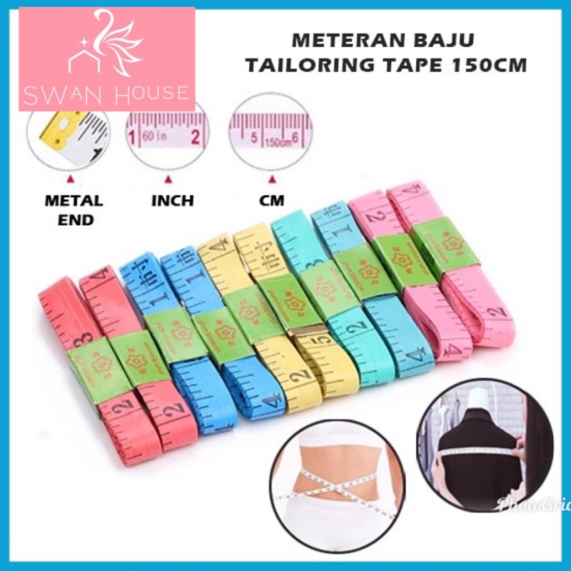 Jual meteran kain alat ukur kain meteran baju meteran mini meteran ...