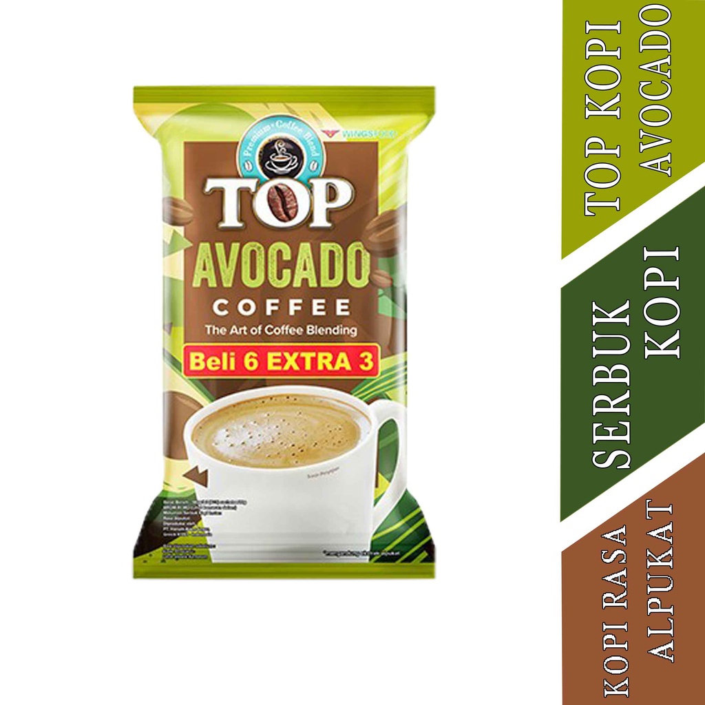 Jual Kopi Rasa Alpukat - Top Avocado Coffee - Minuman Serbuk Kopi ... Jual Kopi Rasa Alpukat - Top Avocado Coffee - Minuman Serbuk Kopi ...
