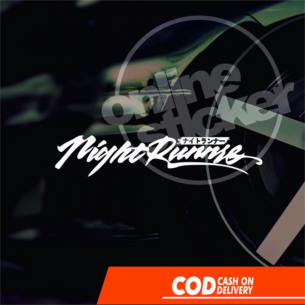 Jual sticker Night Runners | Shopee Indonesia