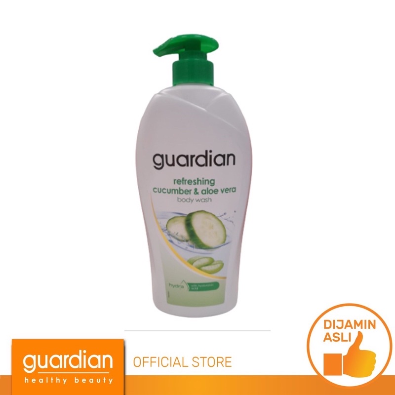 Jual Guardian Refreshing Cucumber & Aloe Vera Body Wash 1L | Shopee ...