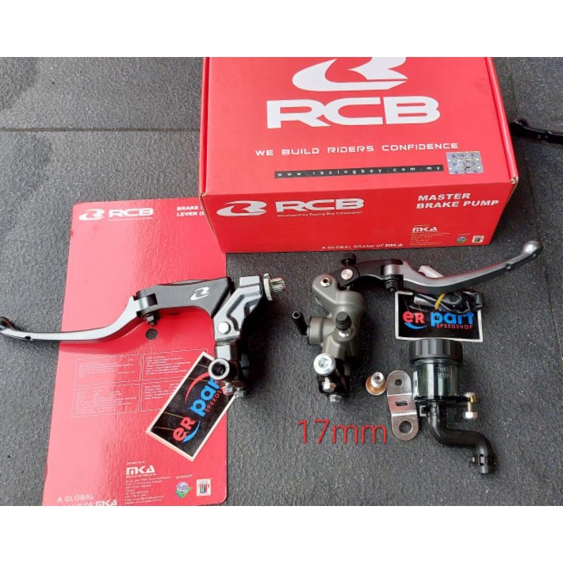 Jual Master rem rcb s1 14mm radial dan Handle kopling handel rem racing boy | Shopee Indonesia