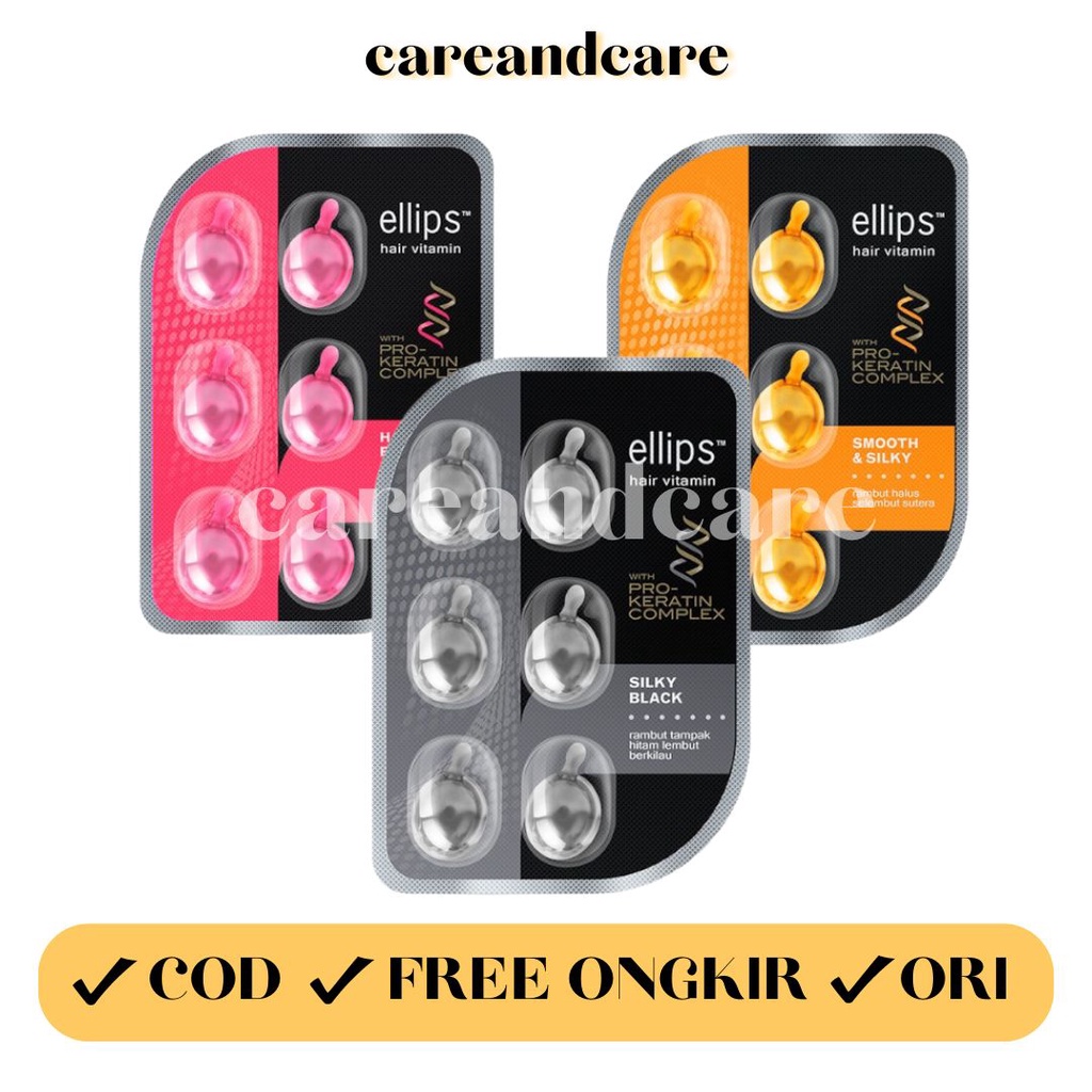 Jual ELLIPS HAIR VITAMIN WITH HAIR PROTECTION PRO KERATIN COMPLEX ...