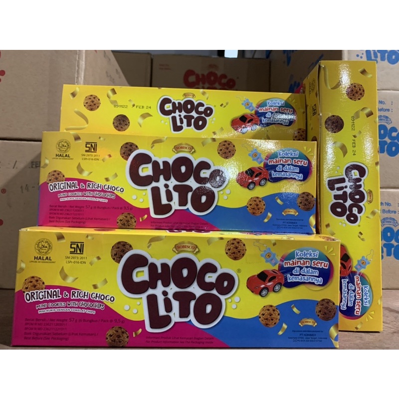 Jual Chocolito Kemasan Box isi 6 pcs @9,5 gr | Shopee Indonesia