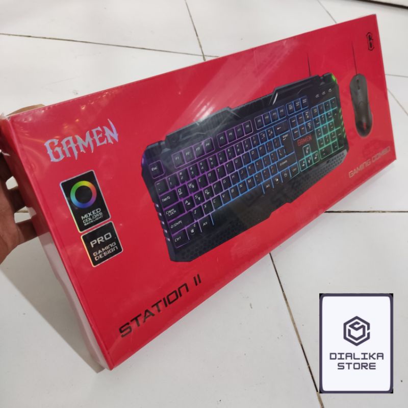 Jual Keyboard Gaming GAMEN STATION II | Shopee Indonesia