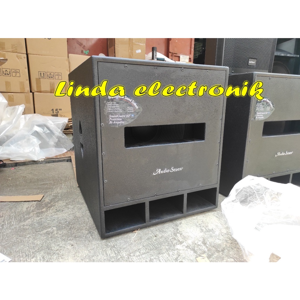 Jual subwoofer aktif audio seven hgx 118sub 18 inch 1 buah original ...