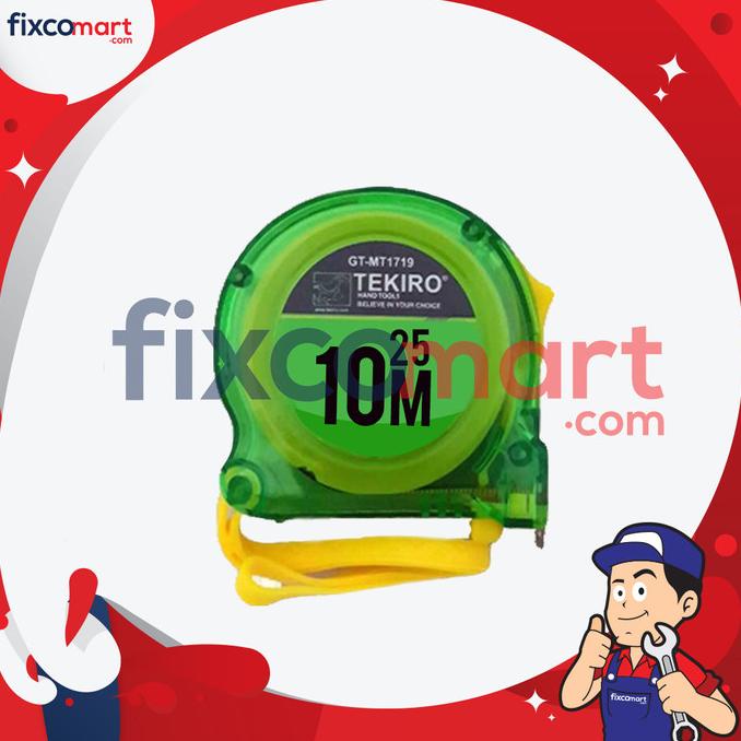 Jual Tekiro Meteran Transparan 10 m / Tekiro Meteran 10 m fixco ...