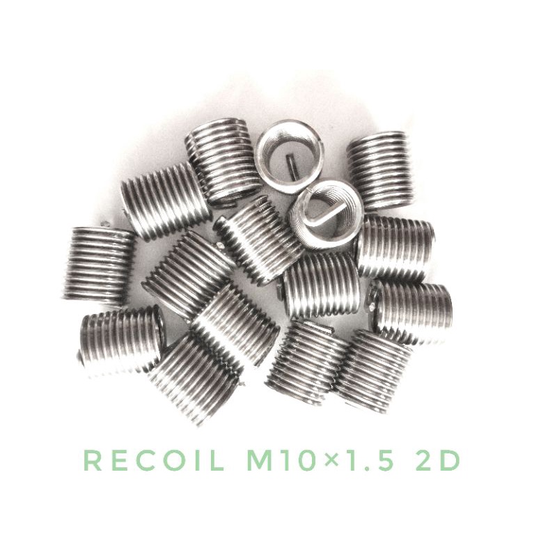 Jual Recoil M10×1.5 2D Drat Slek Baut Dol Helicoil Sisipan Drat kunci 14 | Shopee Indonesia