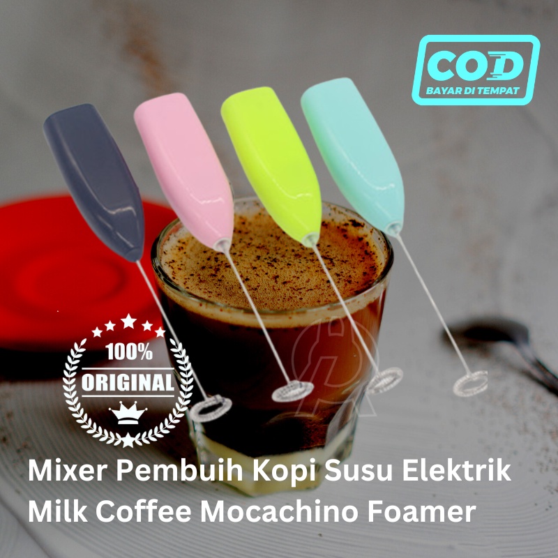 Jual TERMURAH Mixer Pembuih Kopi Susu Elektrik Milk Coffee Mocachino ...