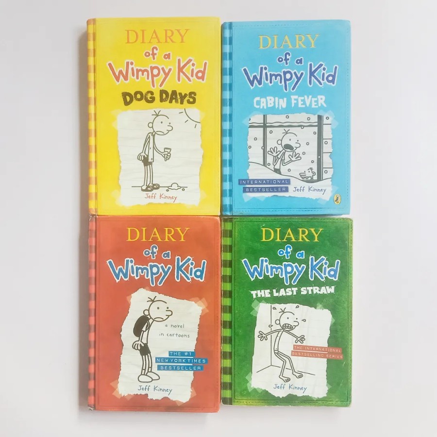 Jual Novel - Diary of a Wimpy Kid (Jeff Kinney) | Shopee Indonesia