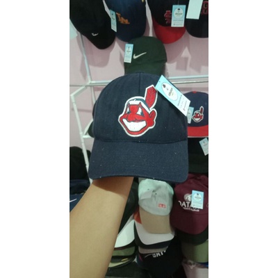 Jual TOPI PRIA MLB INDIANS / TOPI MLB INDIANS / TOPI MLB / CAPS MLB ...