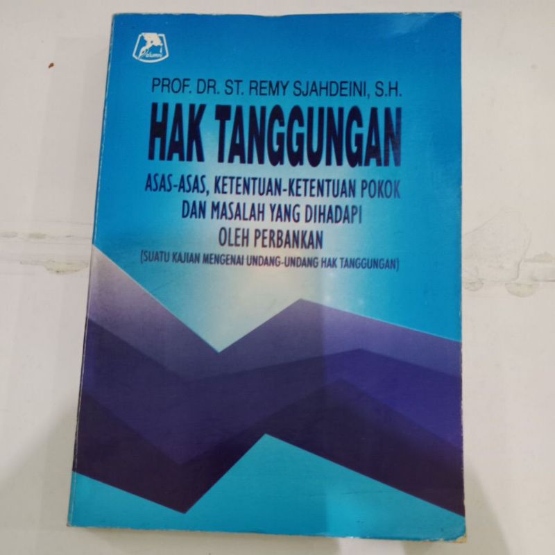 Jual ORI HAK TANGGUNGAN - ST REMY SJAHDEINI | Shopee Indonesia