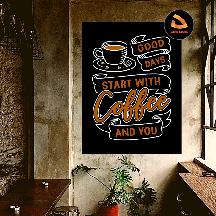 Jual Poster Kayu Cafe Resto Hiasan Dinding Warkop dan Resto CF17 ...