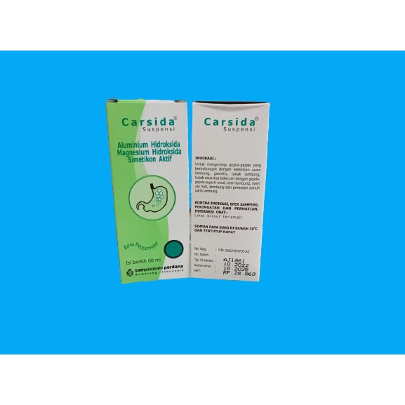 Jual CARSIDA SIRUP 60ML | Shopee Indonesia