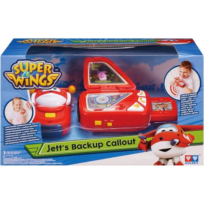 Jual SUPER WINGS JETT’S BACKUP CALLOUT ORIGINAL AULDEY | Shopee Indonesia