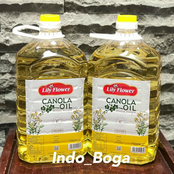 Jual lily flower canola oil 5 liter / minyak kanola | Shopee Indonesia