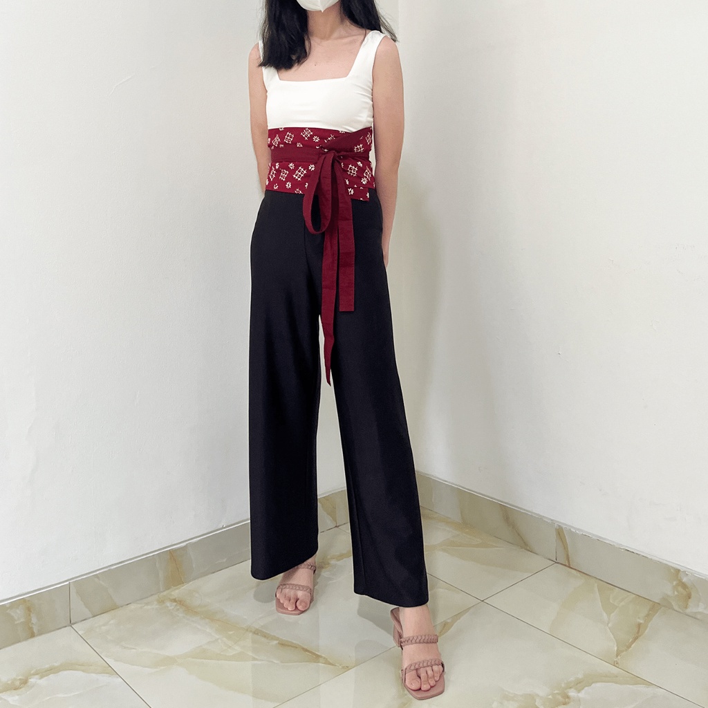 Jual Kala Reversible Obi Belt Batik | Obi Ikat Batik | titik moela ...