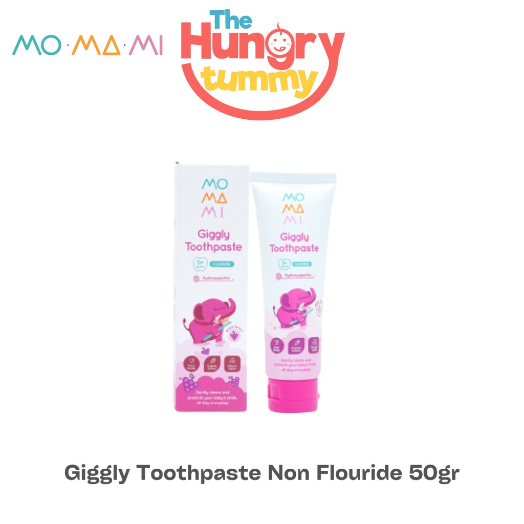 Jual Momami Giggly Toothpaste Non Flouride 50gr - Pasta Gigi Anak ...