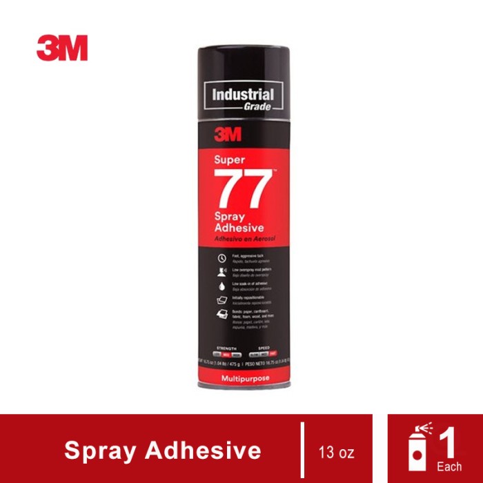 Jual 3M Super 77 Multipurpose Adhesive Aerosol - Lem Serbaguna | Shopee ...
