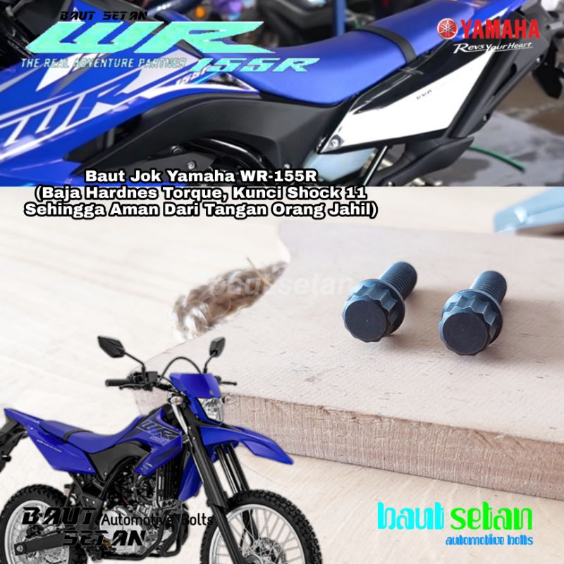 Jual Baut Jok/Seat Yamaha WR155 R Model Torque | Shopee Indonesia