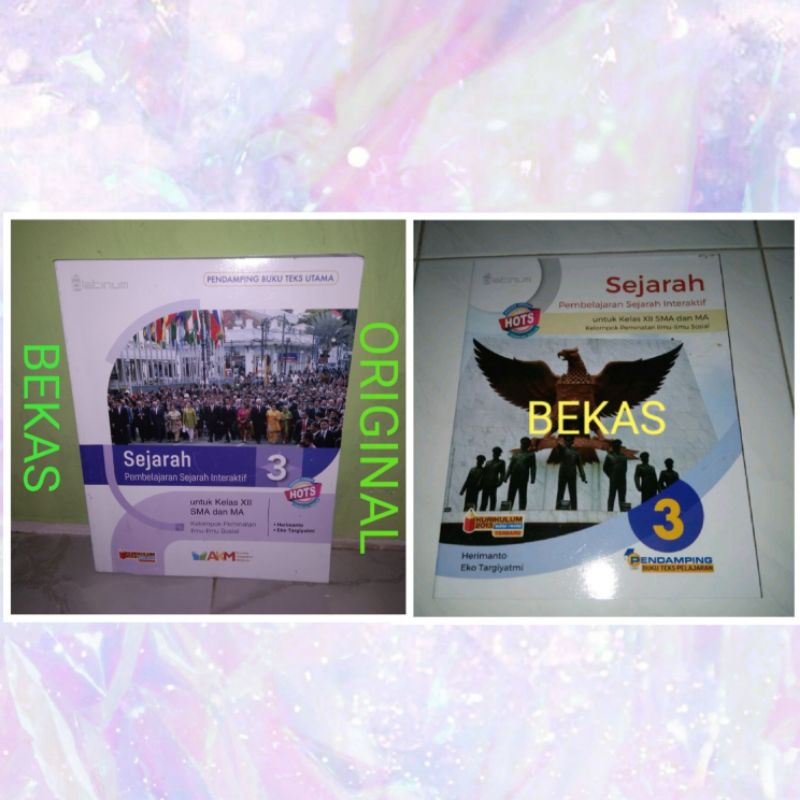 Jual Sejarah Kelas 12 XII 3 SMA Platinum Tiga Serangkai Kurikulum 2013 Revisi HOTS AKM Asesmen ...