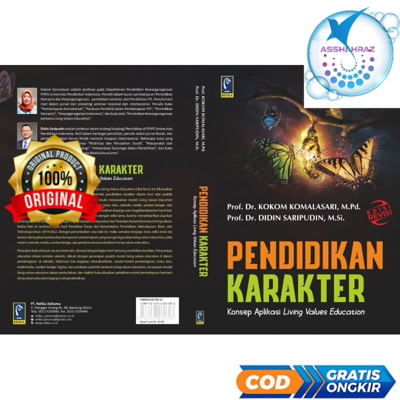 Jual PENDIDIKAN KARAKTER KONSEP DAN APLIKASI - PROF. DR. KOKOM KOMALASARI #RF | Shopee Indonesia