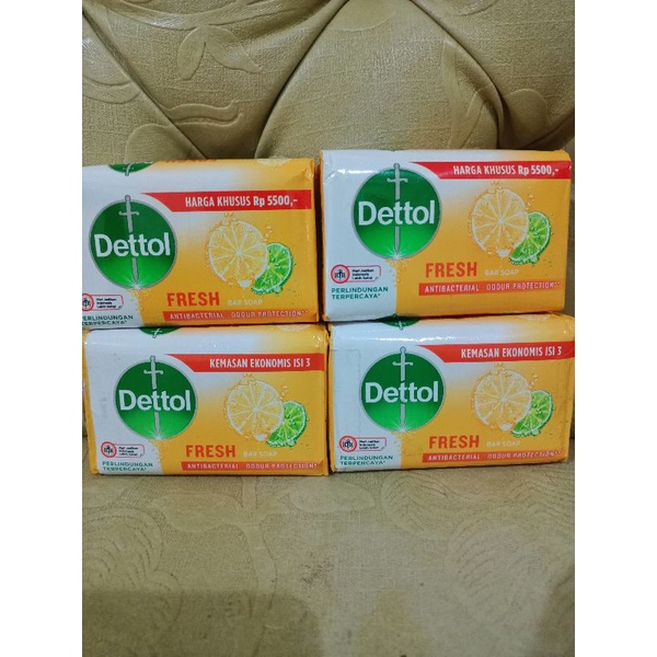 Jual Dettol FRESH 4x100g(4pcs) | Shopee Indonesia