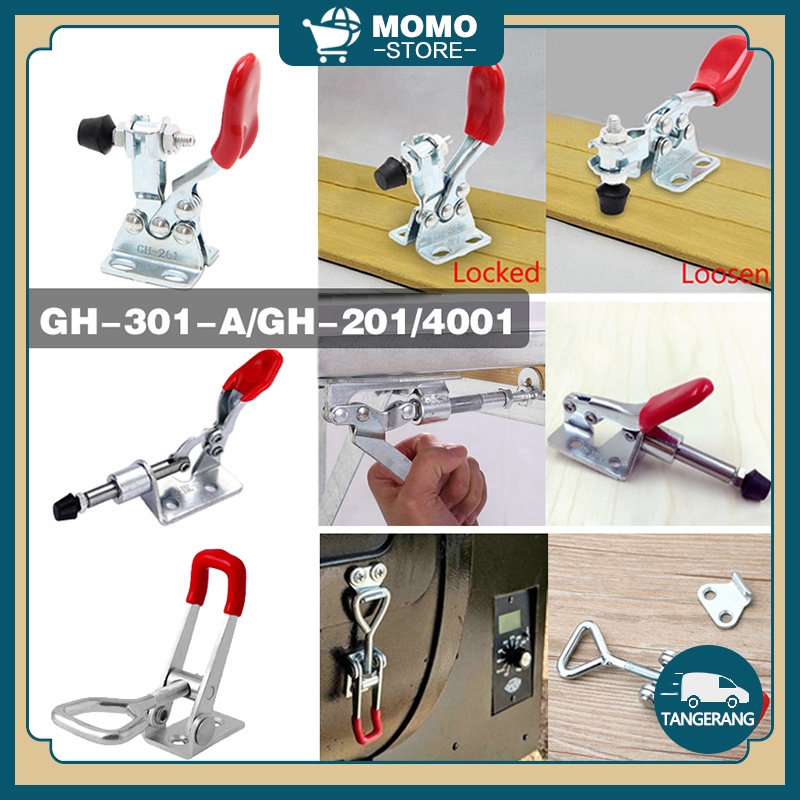 Jual Clamp Pengunci / Alat Bantu Dorong Jepit Vertical Toggle - GH201 ...
