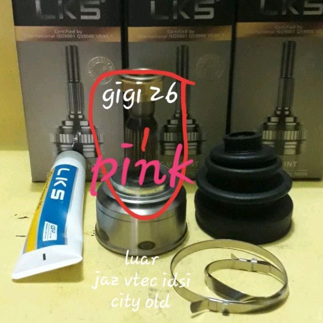Jual Cv Joint Luar Outer As Roda Depan Luar Honda Jazz idsi VTEC GD3 Honda City GD8 | Shopee ...