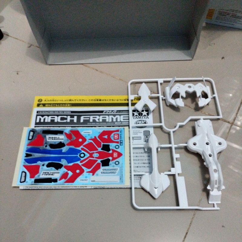 Jual Tamiya Bodi / Body Mach Frame + Decal | Shopee Indonesia
