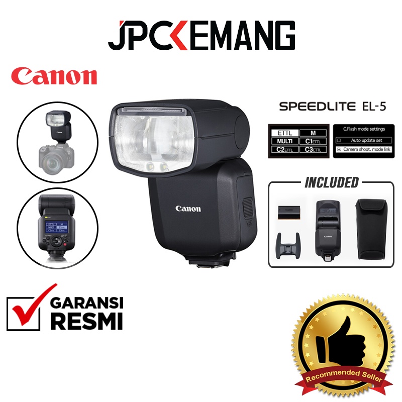 Jual Canon Speedlite EL-5 Flash Camera Speed Lite Canon EL5 Garansi ...