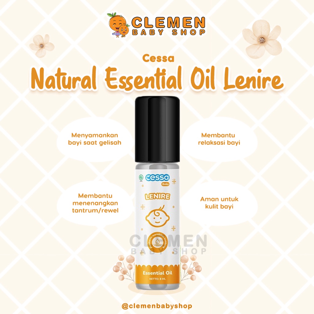 Jual Cessa Baby Lenire - Natural Essential Oil Meredakan Perut Kembung ...