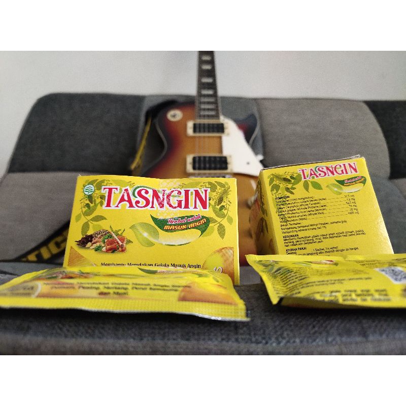 Jual TASNGIN Sachet dos/suplemen pereda masuk angin/dos isi 10 sachet ...