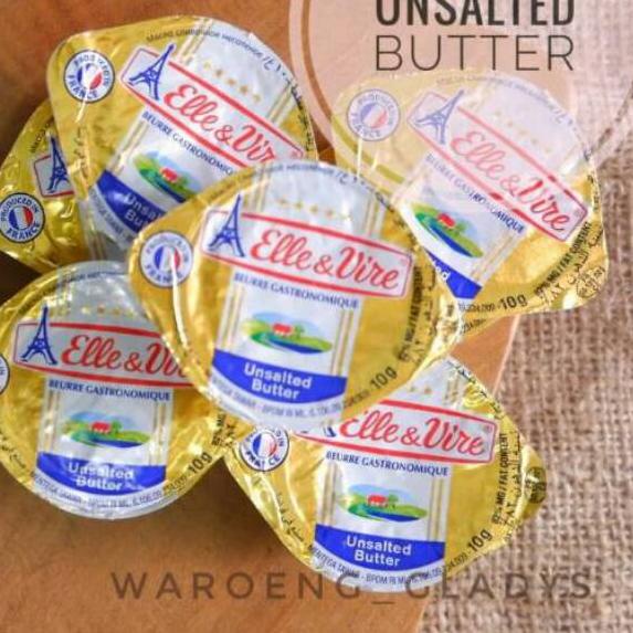 Jual limited STOCK!Elle&Vire Unsalted butter/ Butter MPASI|SQ1 | Shopee ...