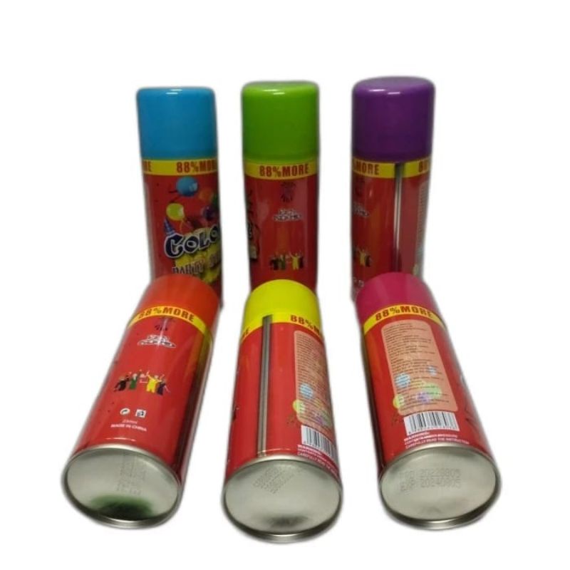 Jual semprotan ulang tahun jaring/string spray | Shopee Indonesia