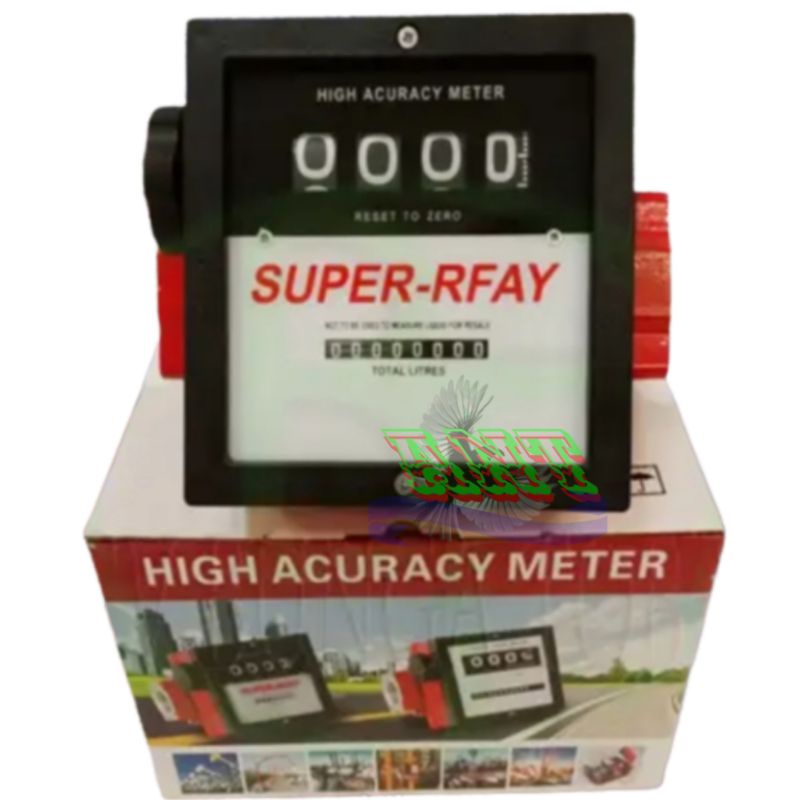 Jual Flow Meter Super Rfay 1,5 Inch 4 Digit Flow Meter Pengukur Solar 1 ...
