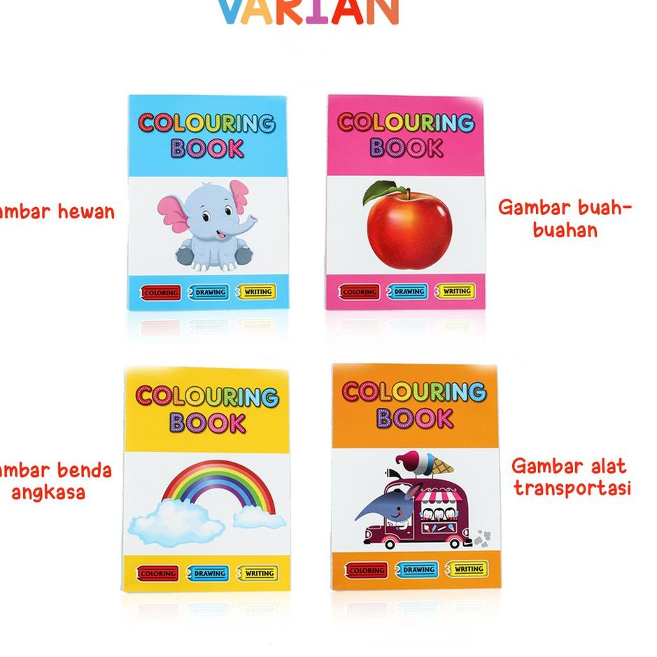 Jual ㊐ Buku Mewarnai Colouring Book Anak-anak Karakter Lucu KIDS LAND ホ ...